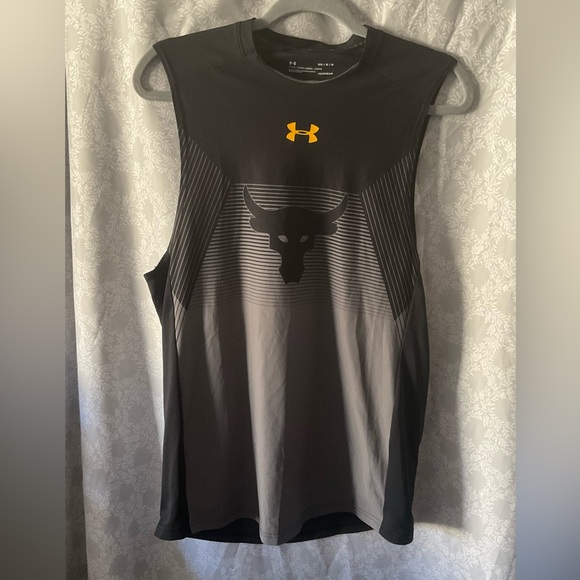 Under Armour | Shirts | Under Armour Project Rock Tank Top | Poshmark